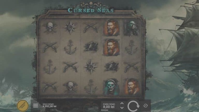 Cursed Seas gratis - Hacksaw Gaming slots - Joc Păcănele